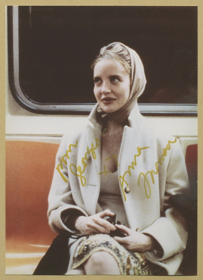 Anna Thomson - Rare nice authentic in person signed photo - Cannes 2000 ...