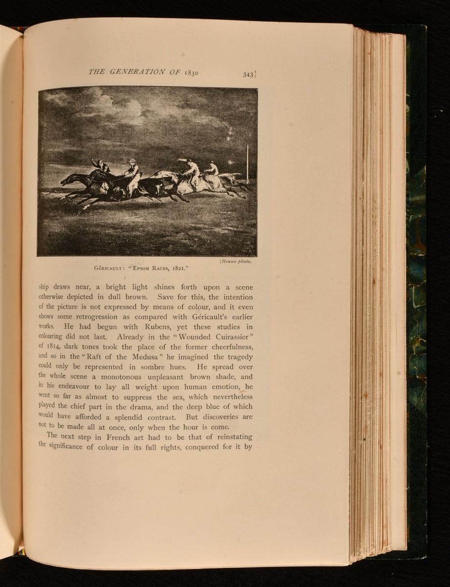 The History of Modern Painting by Richard Muther: Fine Leather (1895 ...