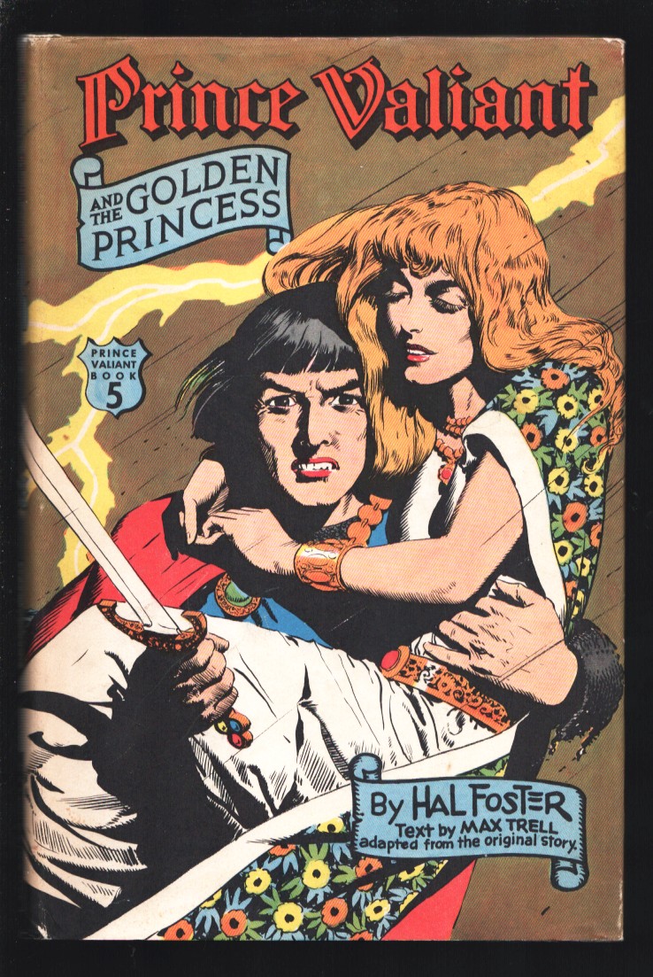 Prince Valiant Book 5 1955-And The Golden Princess-Harold Foster ...