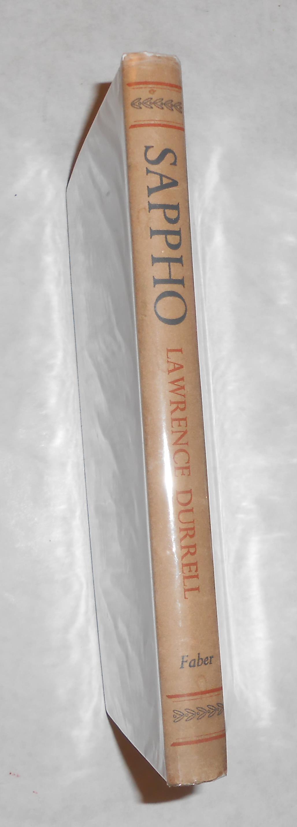 Sappho - A Play in Verse by DURRELL, Lawrence: HARDCOVER (1950) 1st ...