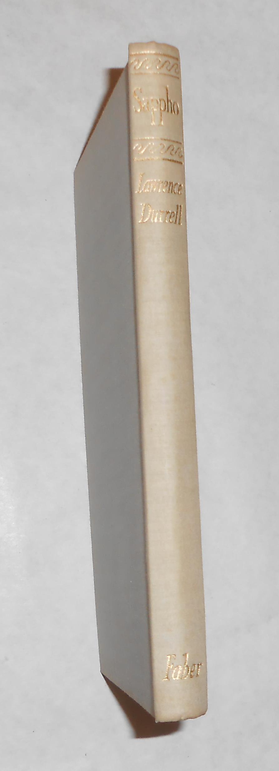 Sappho - A Play in Verse by DURRELL, Lawrence: HARDCOVER (1950) 1st ...