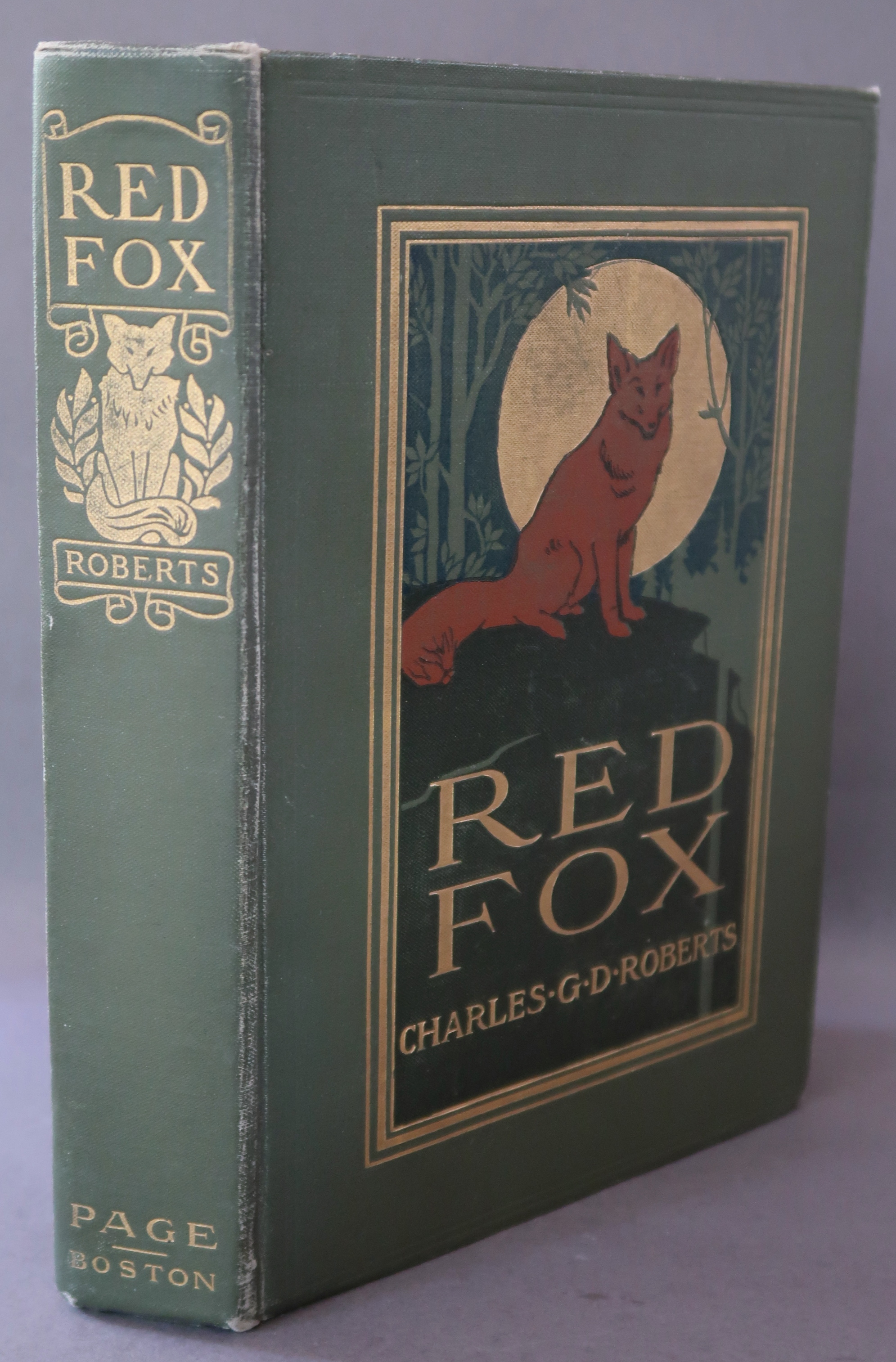 Red Fox By Roberts Charles G D Very Good Hardcover 1905 First