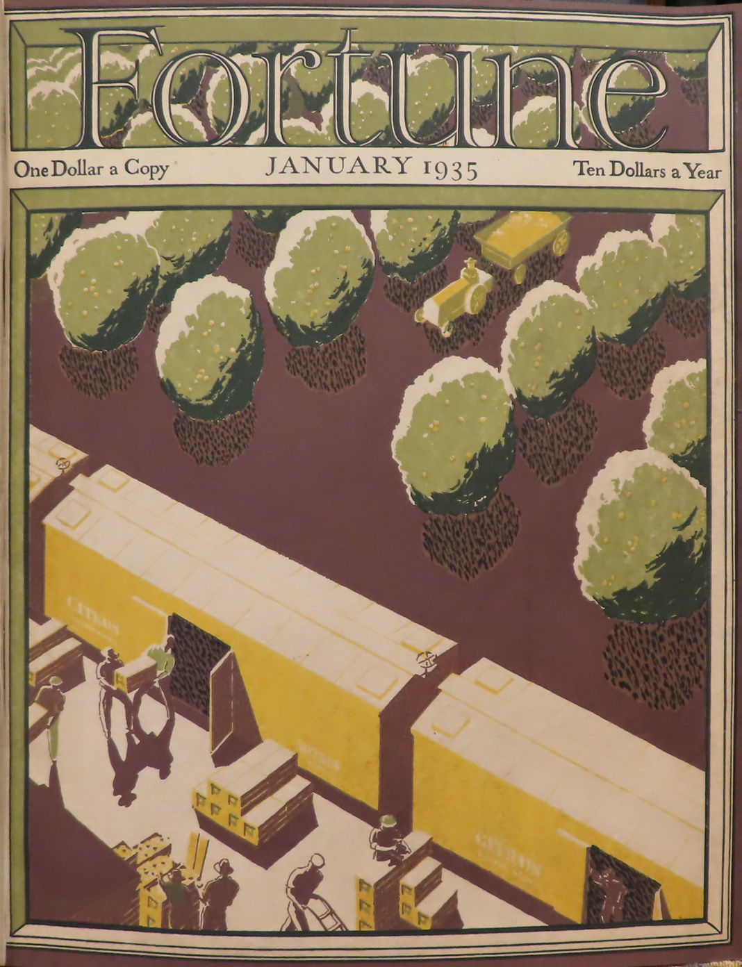 Fortune Magazine, January 1935- June 1935, Vol. XI by Henry Luce: Very ...