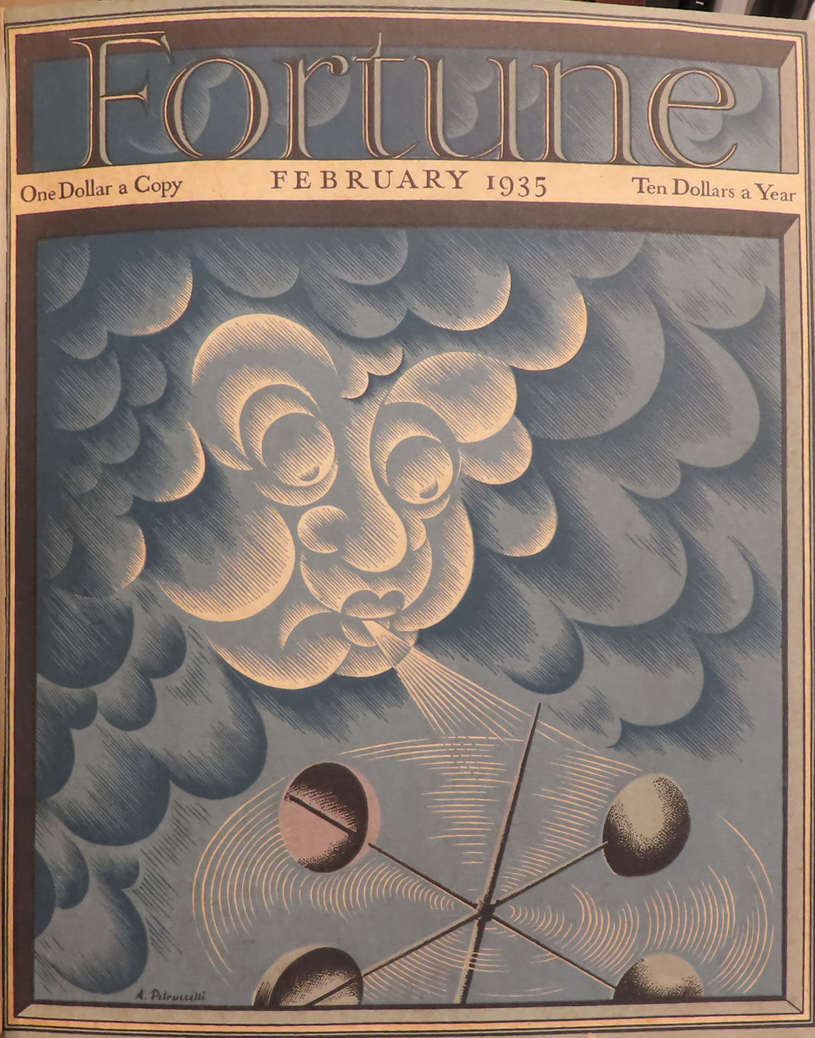 Fortune Magazine, January 1935- June 1935, Vol. XI by Henry Luce: Very ...