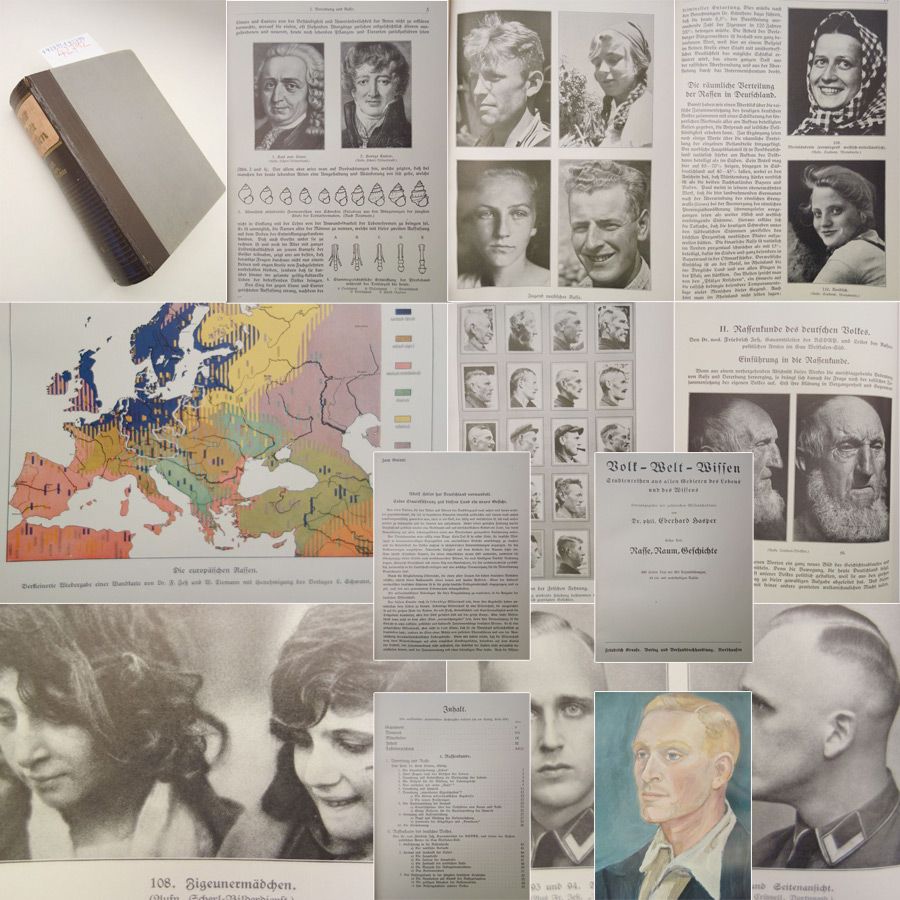 Rasse, Raum, Geschichte. Erster Teil von: Volk - Welt - Wissen ...