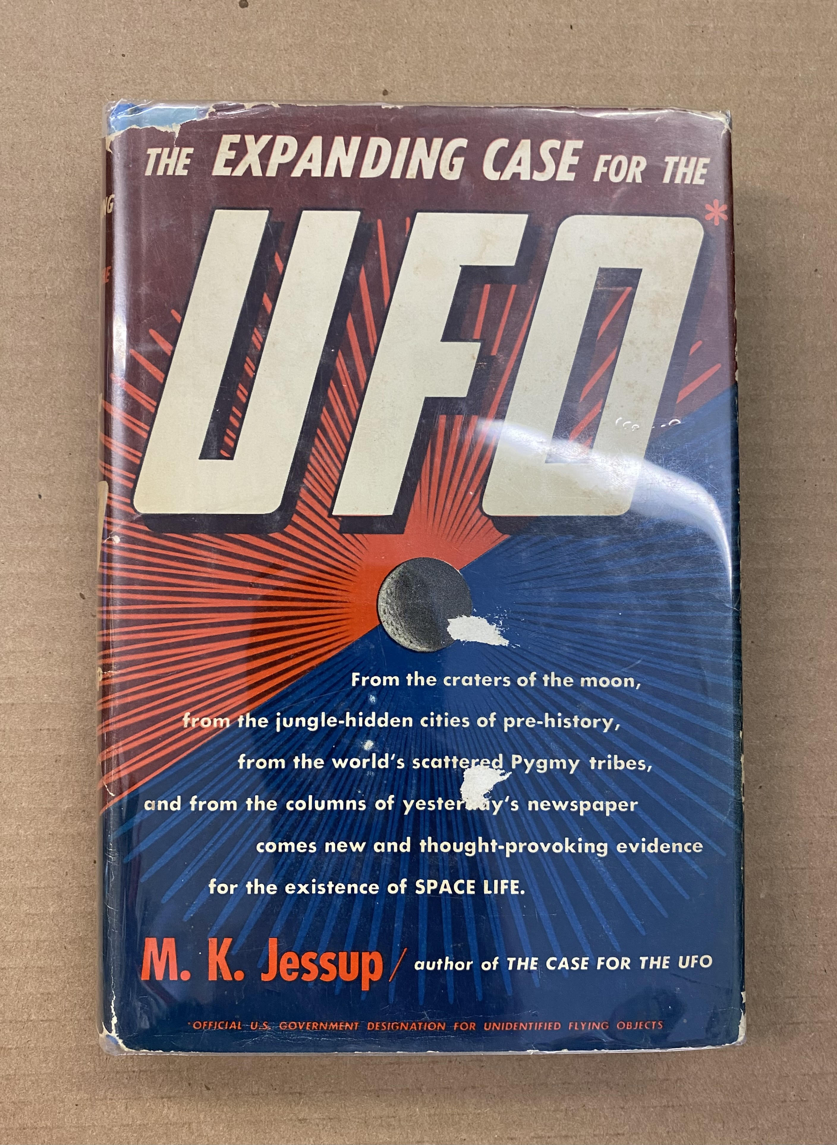 The Expanding Case for the UFO by Jessup, M.K.: Good Hardcover (1957 ...