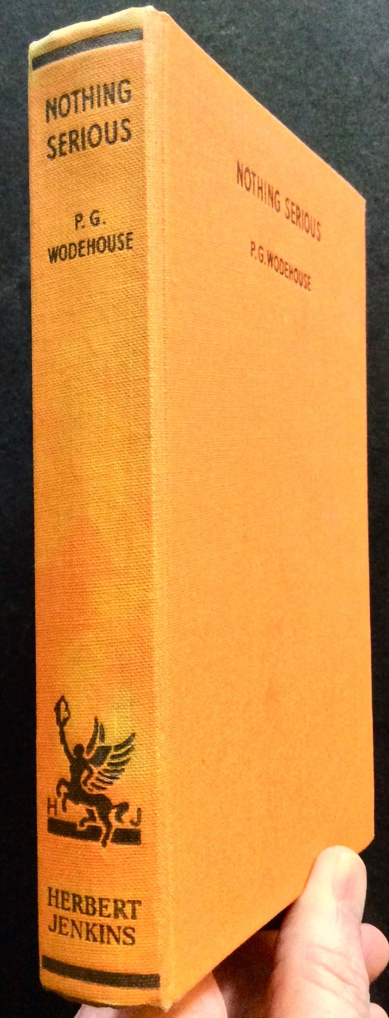 NOTHING SERIOUS by P. G. WODEHOUSE: Very Good Hardcover (1950) 1st ...