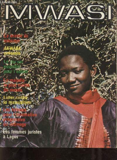 Mwasi n°61 janvier 1978 - éditorial sexe fort, sexe faibleun mythe à ...