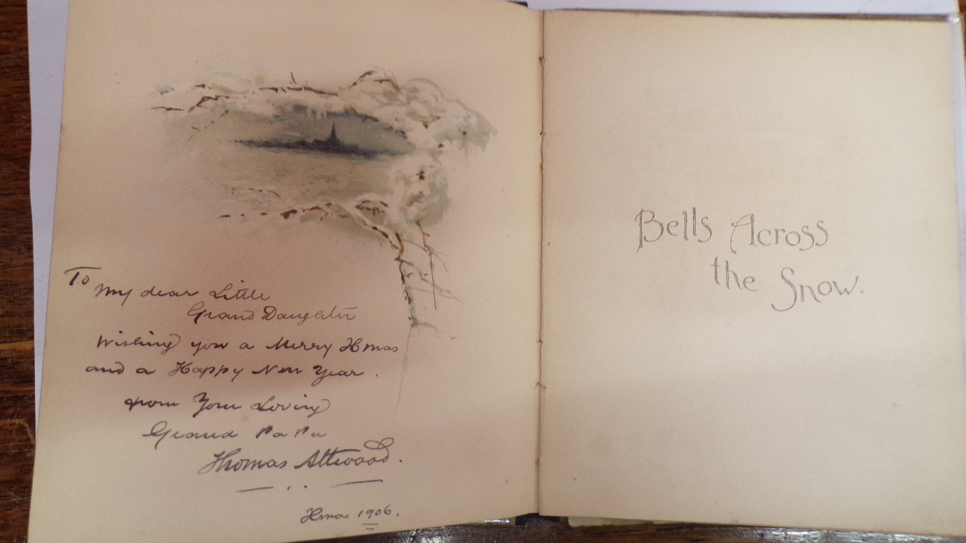 Bells Across The Snow by Francis Ridley Havergal: Good Hardcover (1906 ...