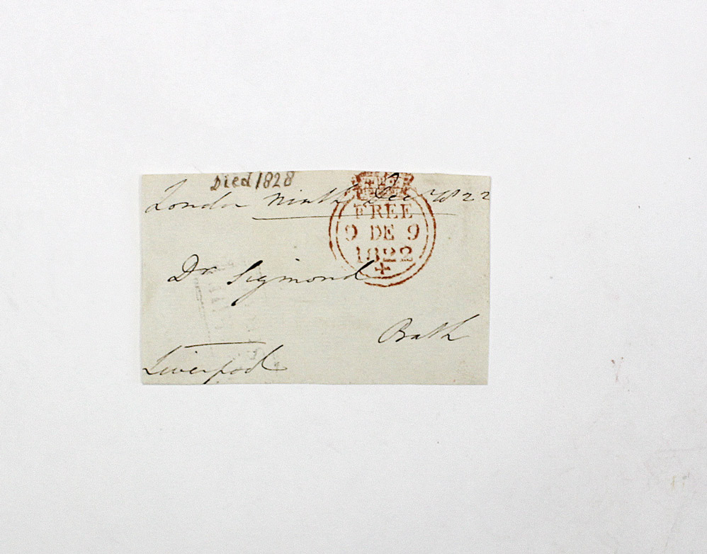 An Original Postal Free Front Hand Written and Signed by Prime Minister ...