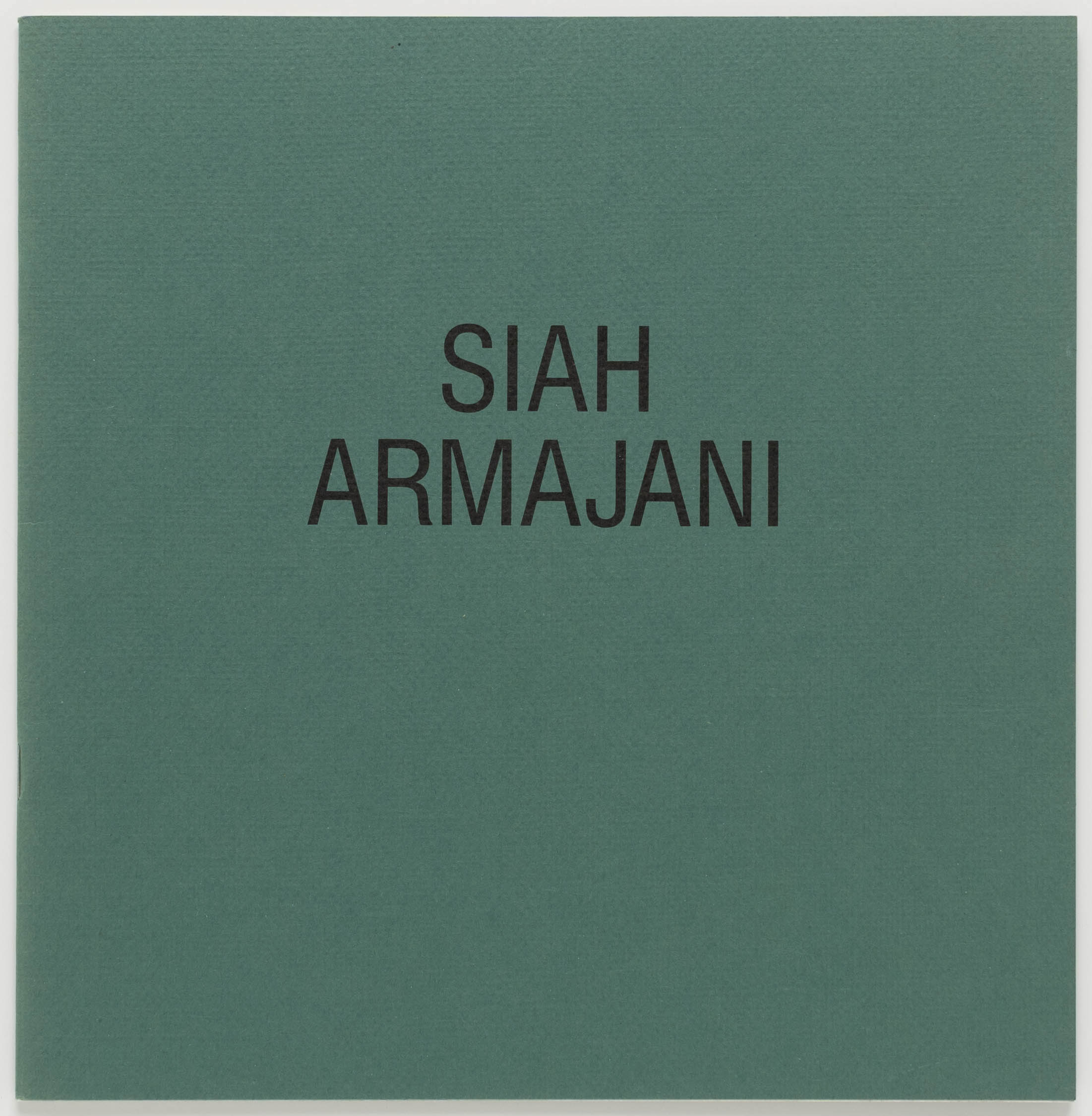 Siah Armajani: Elements by Nancy Princenthal: Fine Soft cover (1991 ...