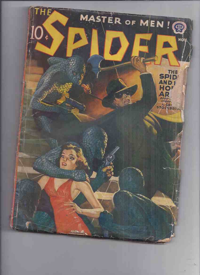 The Spider: Master of Men, Pulp, November 1940, Volume 22, # 2 ( The ...
