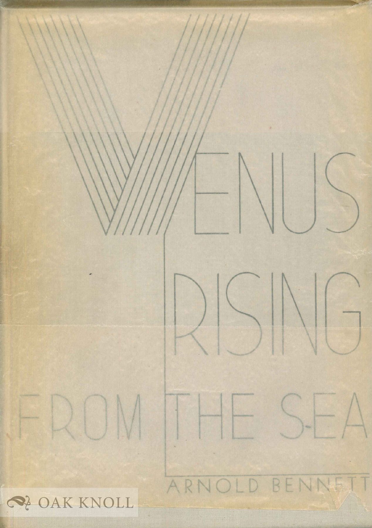 VENUS RISING FROM THE SEA by Bennett, Arnold: (1931) Signed by Author(s ...