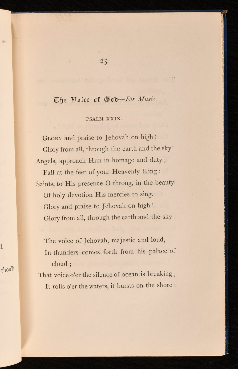 Miscellaneous Poems by Henry Francis Lyte: Very Good Cloth (1868) First ...