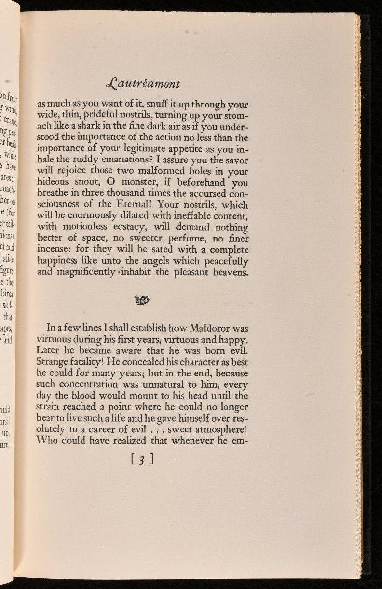 Maldoror Les Chants de Maldoror by Lautreamont; Guy Wernham: Very Good ...
