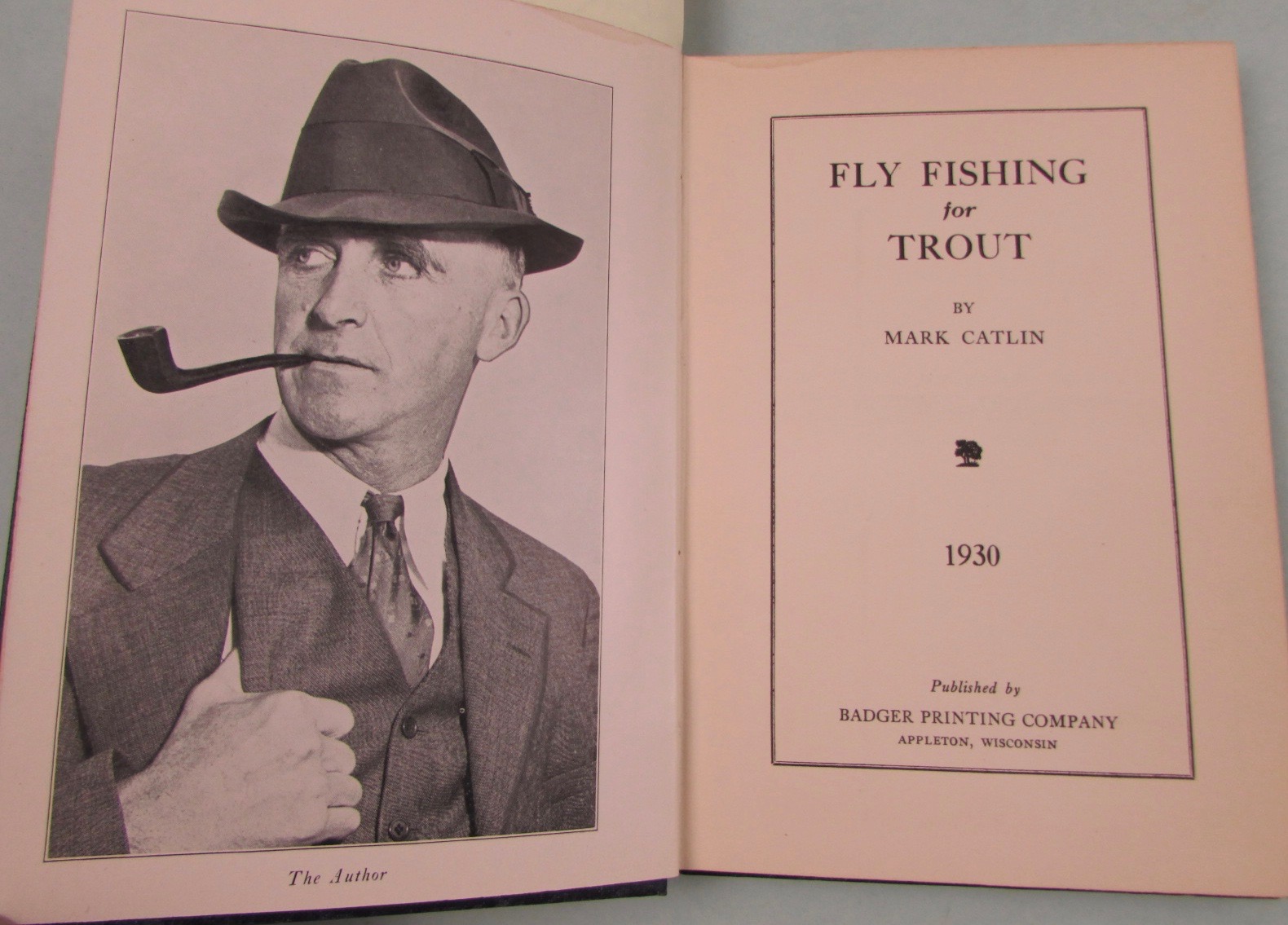 Fly Fishing For Trout 1930 by Catlin Mark: Very Good Hardcover (1930 ...