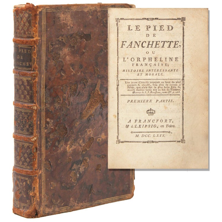 Pied de Fanchette ou L'Orfeline Française. Histoire Interessante et ...