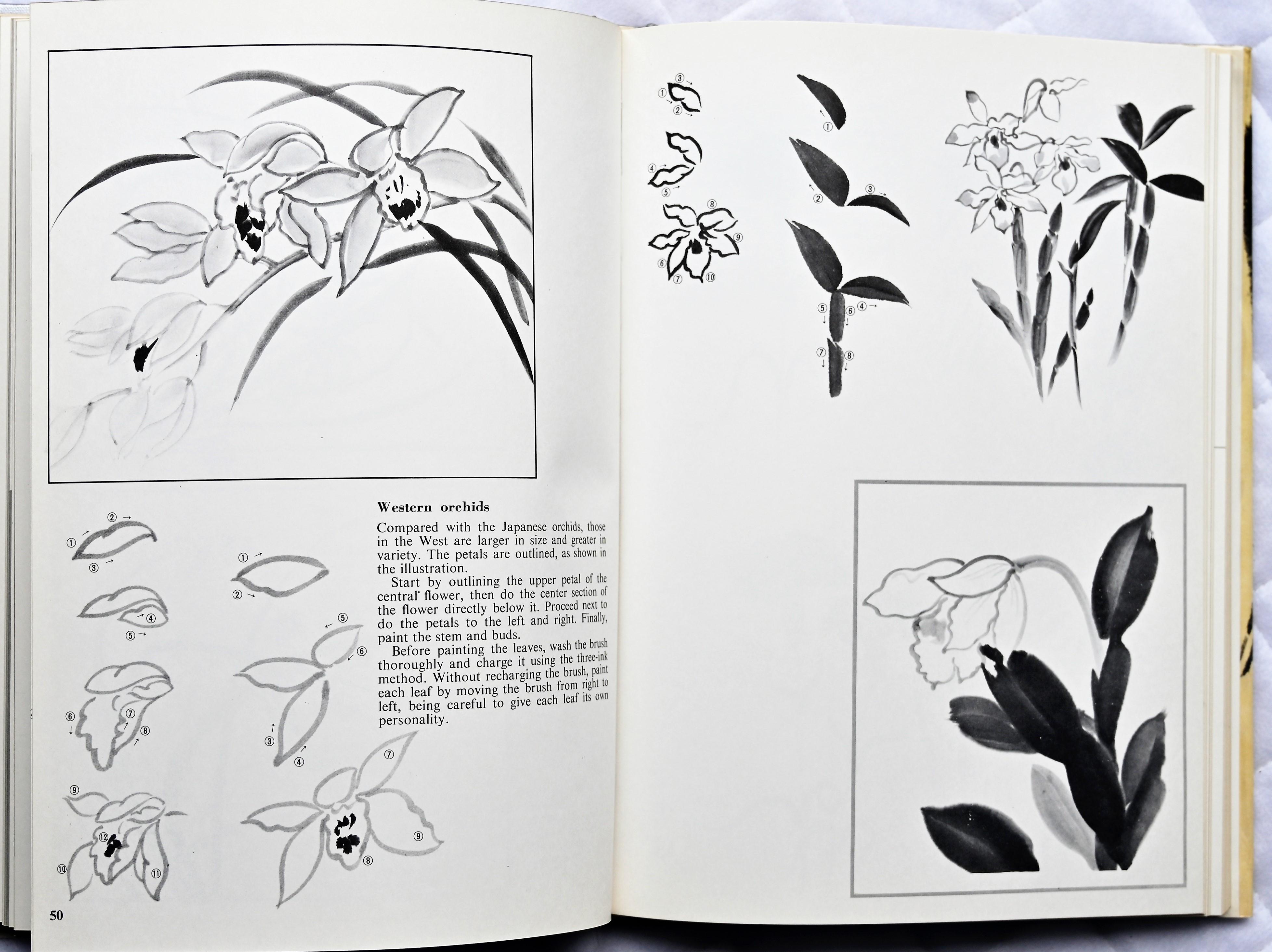 Brushwork of the Far East: sumi-e techniques by Yamada, Sadami: Very ...