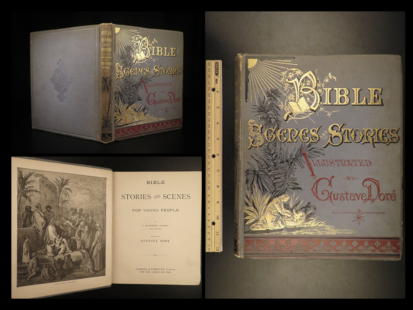 Bible Stories and Scenes for Young People. by DORE, Gustave (Illus ...
