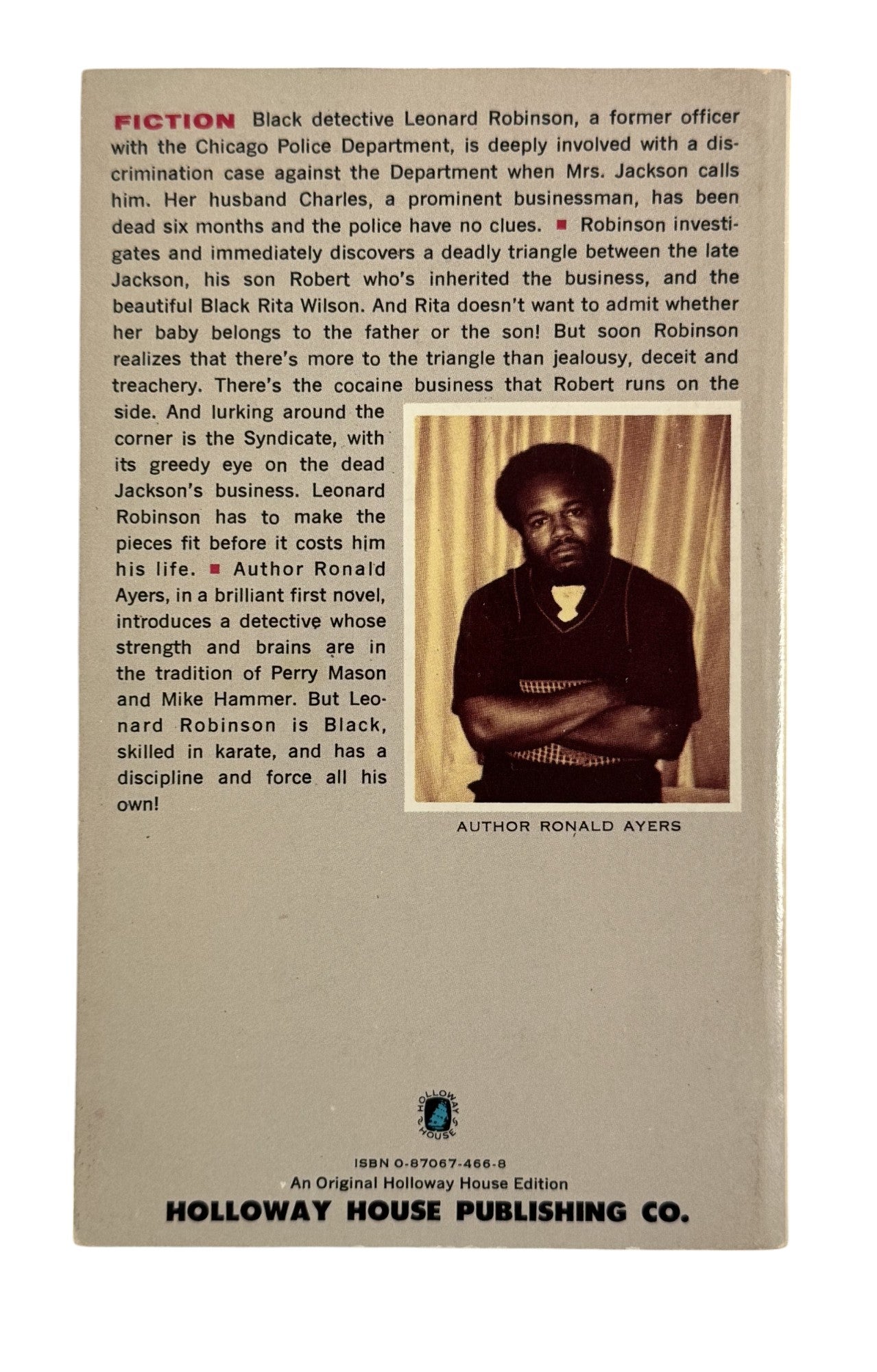 The Case of the Deadly Triangle by Ronald Ayers Blaxploitation Novel ...