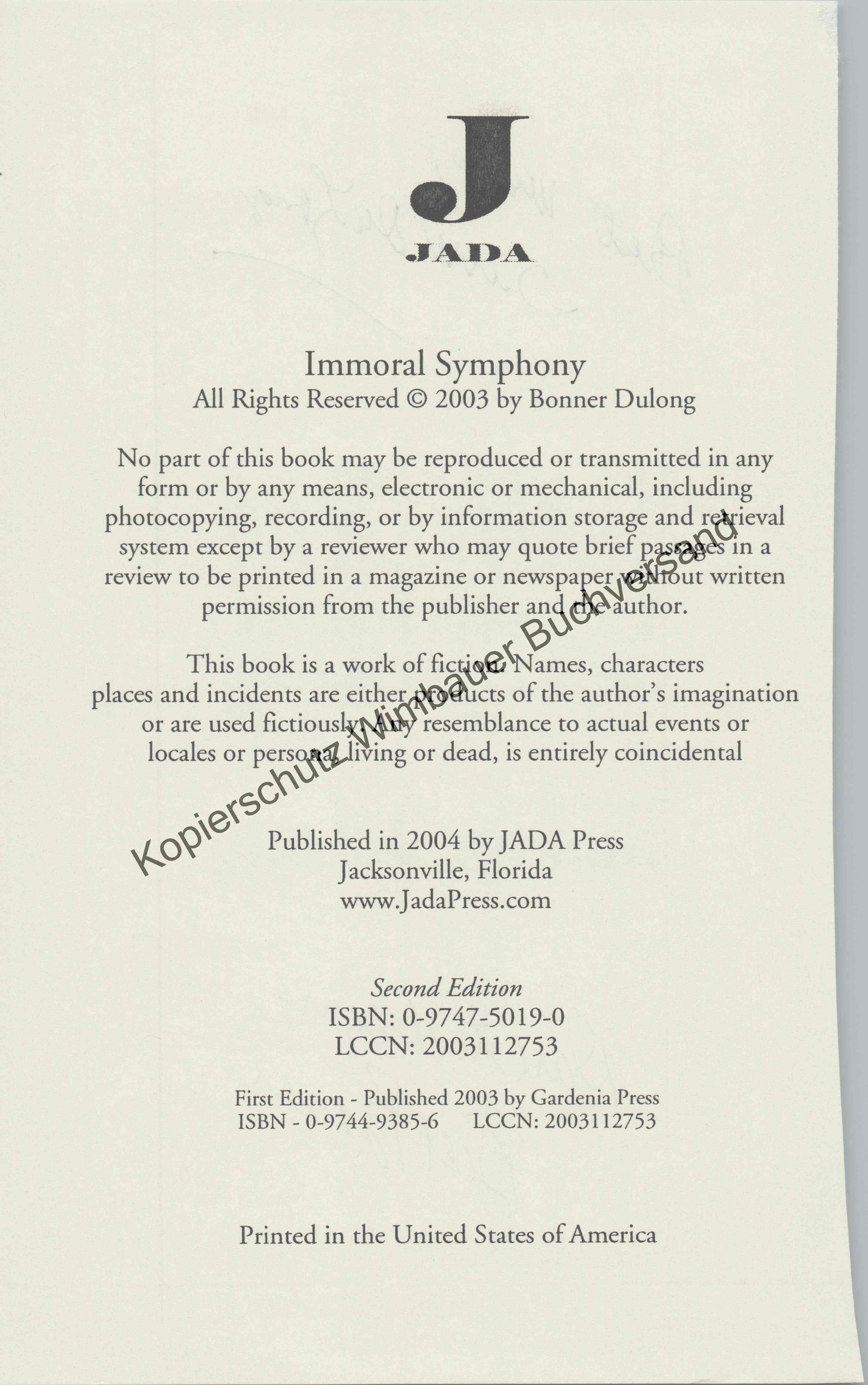 Original Autogramme Bonner DuLong /// Autograph signiert signed signee ...