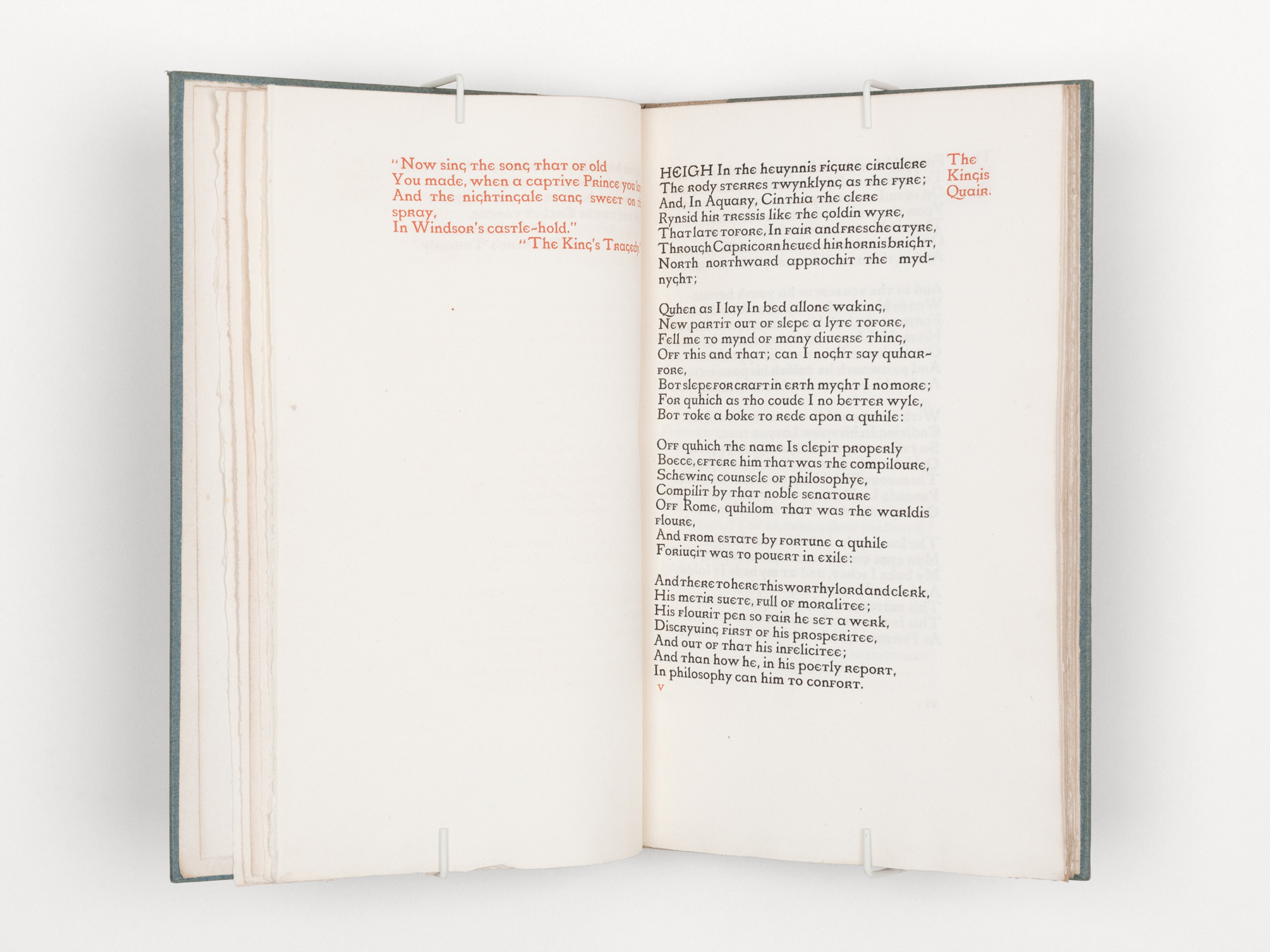 The Kingis Quair. by VALE PRESS: James I, King of Scots; Steele, Robert ...