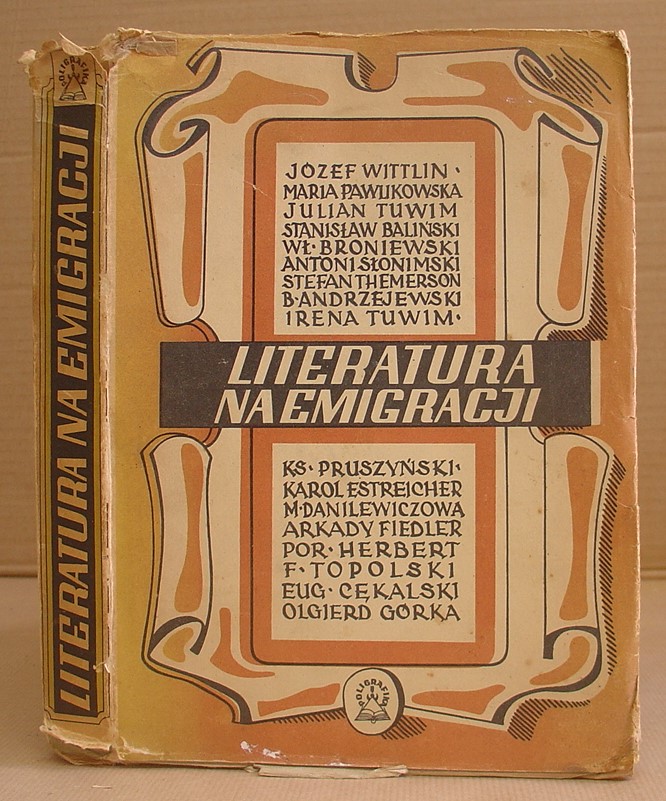 Literatura Na Emigracji - Antologia 'Nowej Polski' by Slonimskiego ...