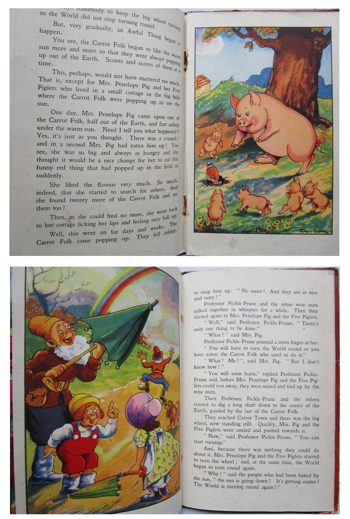 WHEN THE EARTH STOPPED SPINNING ( Children's Science Fiction, Inner ...