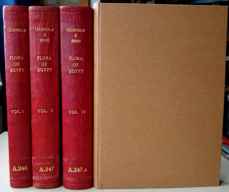 Flora of Egypt. Volumes 1, 2, 3 & 4. by Tackholm, Vivi & Drar, Mohammed ...