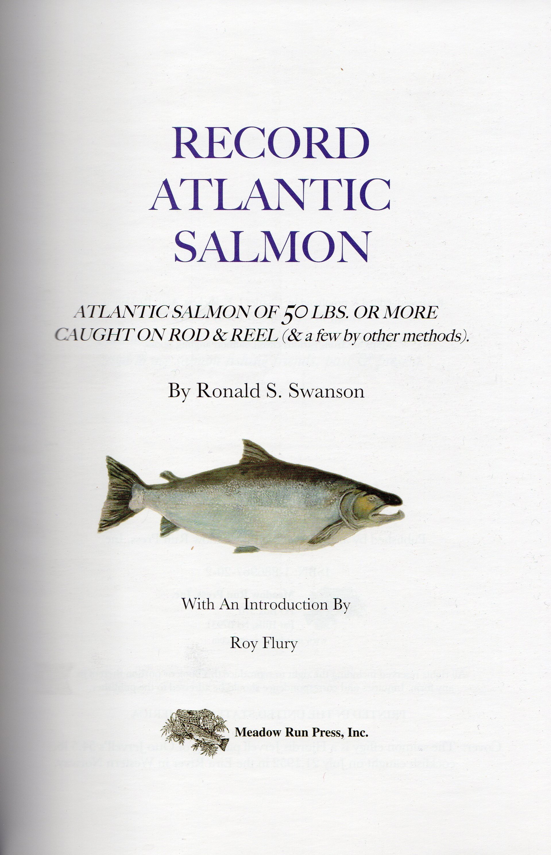Record Atlantic Salmon: Atlantic Salmon of 50 Lbs. or More Caught on ...