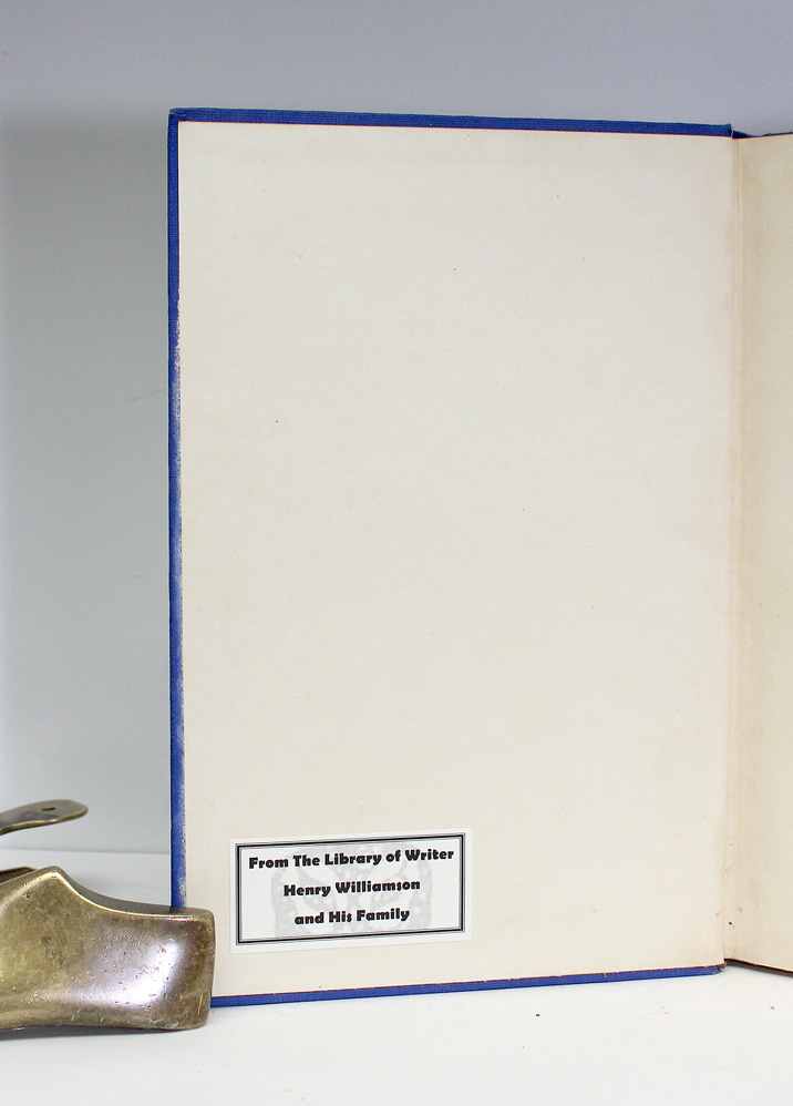 The Patriot's Progress - From the Library of Henry Williamson. Authors ...