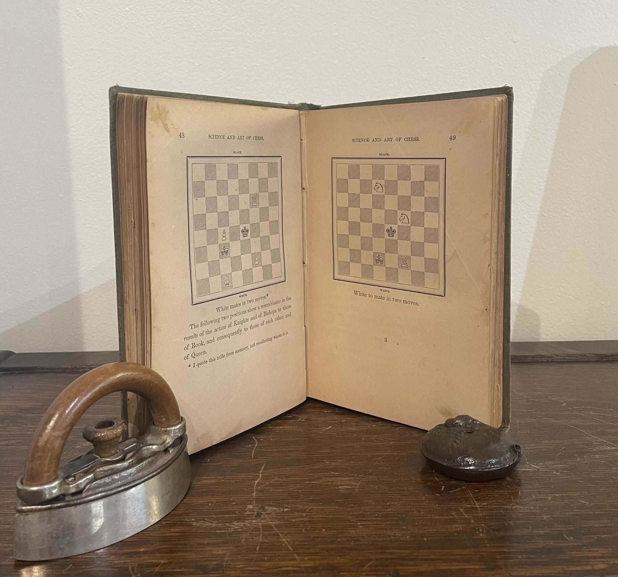 Science and Art of Chess by MONROE, J.: Poor Hardcover (1859) First ...