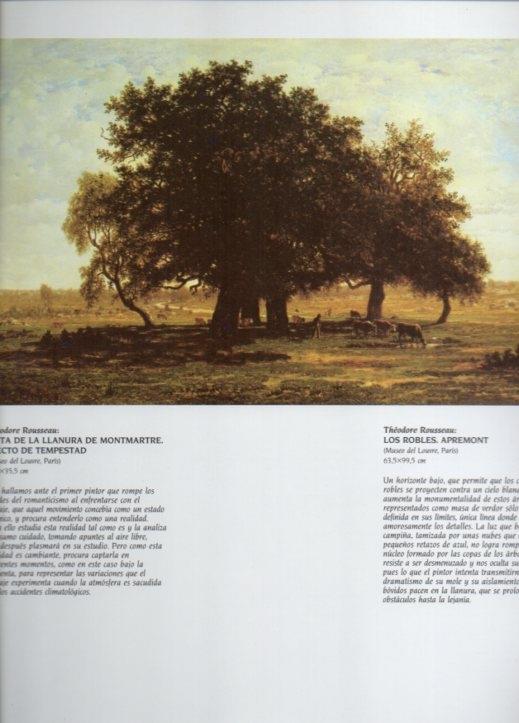 LAMINA V20554: Los robles, Apremont por Theodore Rousseau by Varios ...