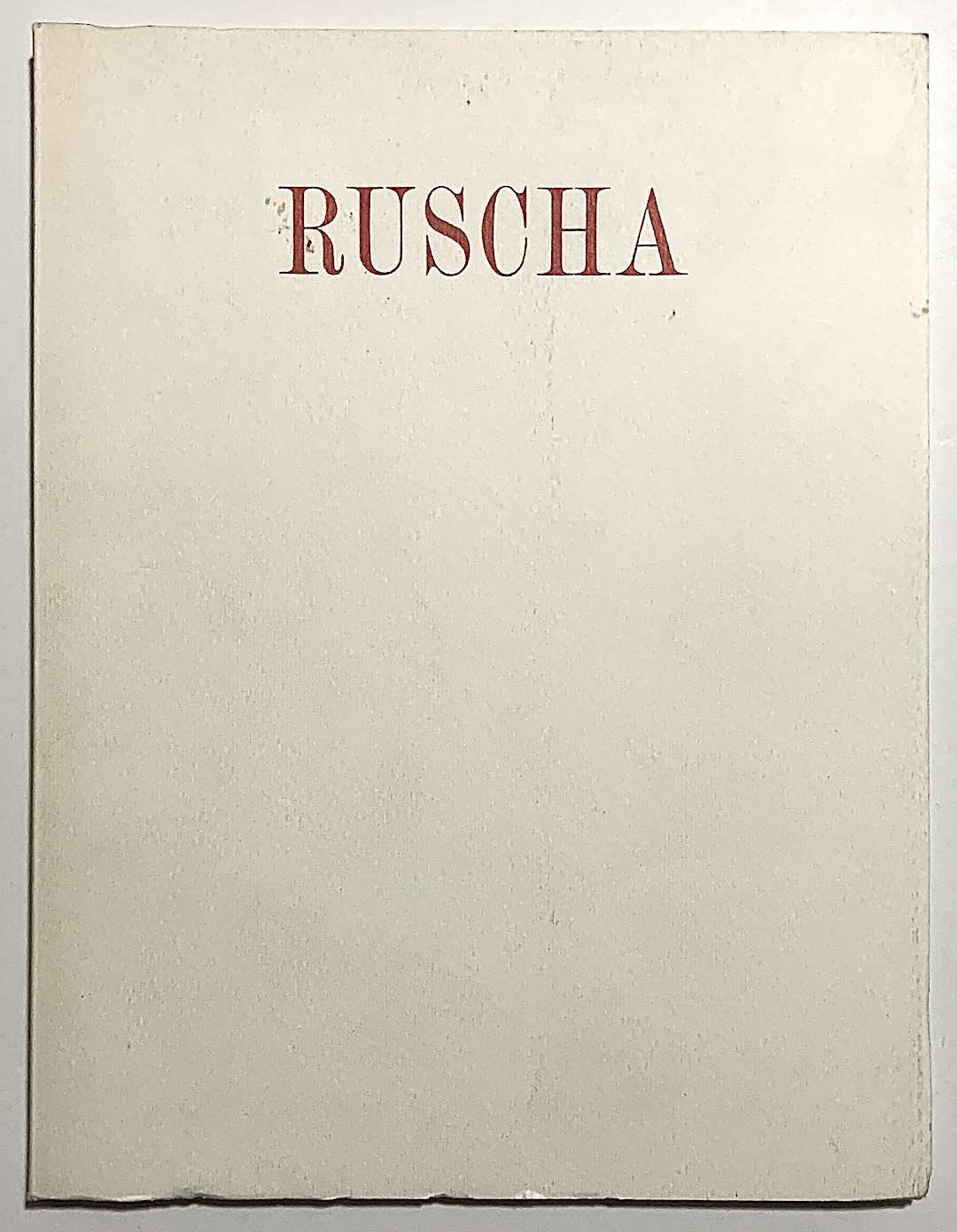 Edward Ruscha by [Ruscha, Ed]: (1970) First edition. | Triolet Rare ...