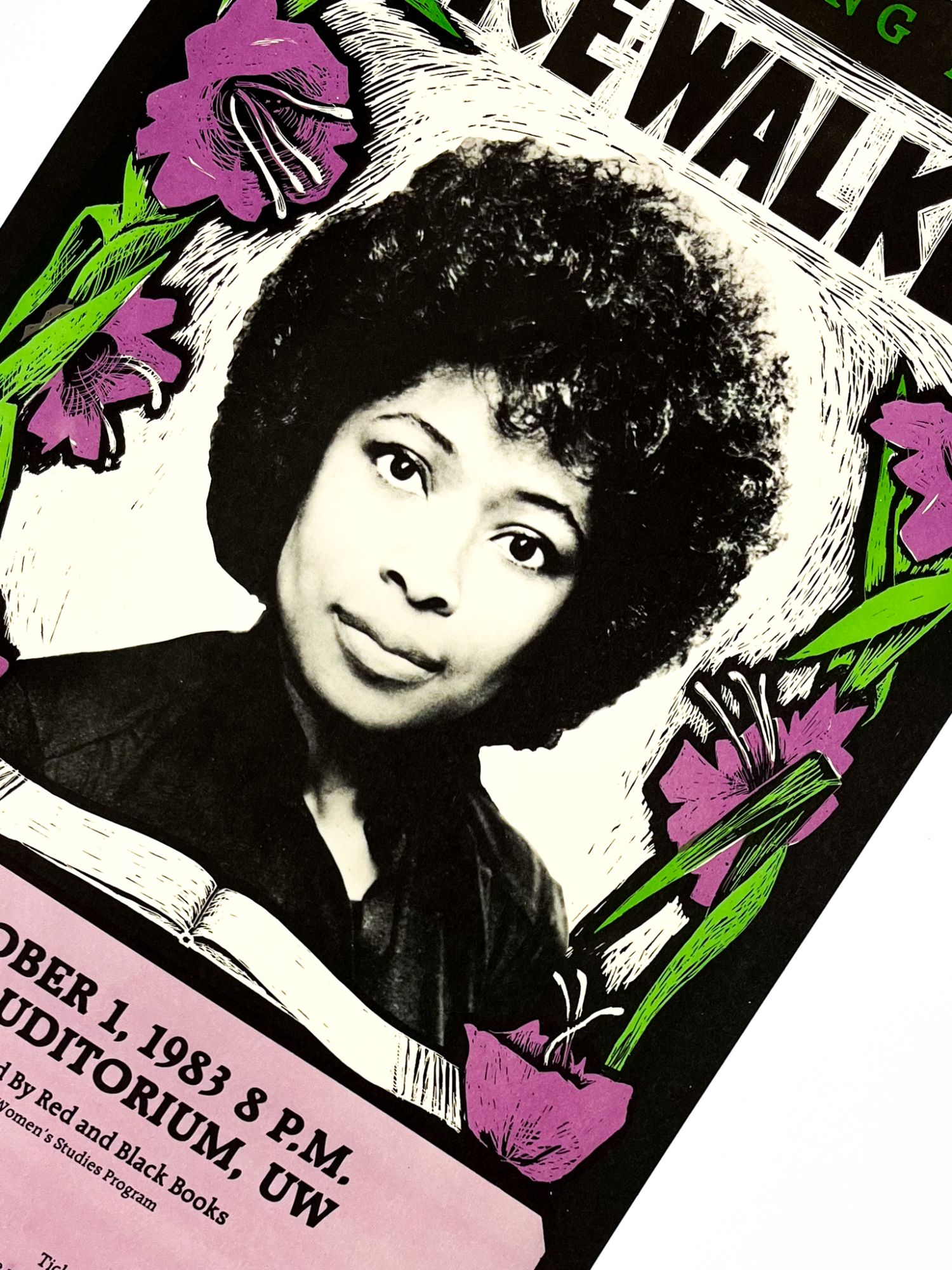 A READING BY ALICE WALKER by [Walker, Alice]: Fine. (1983) First ...