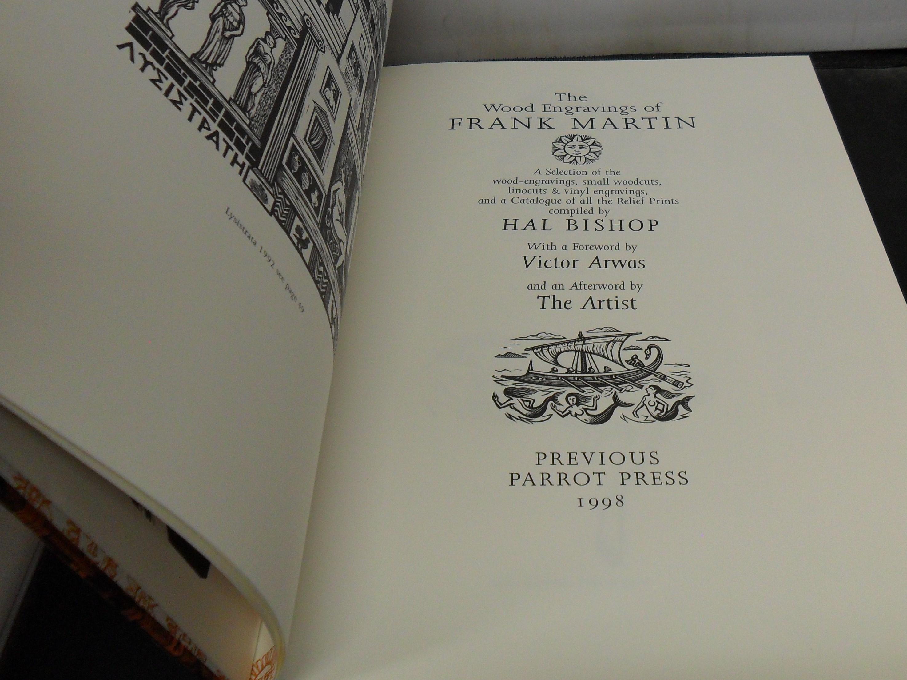 The Wood Engravings of Frank Martin A Selection of the engravings and ...