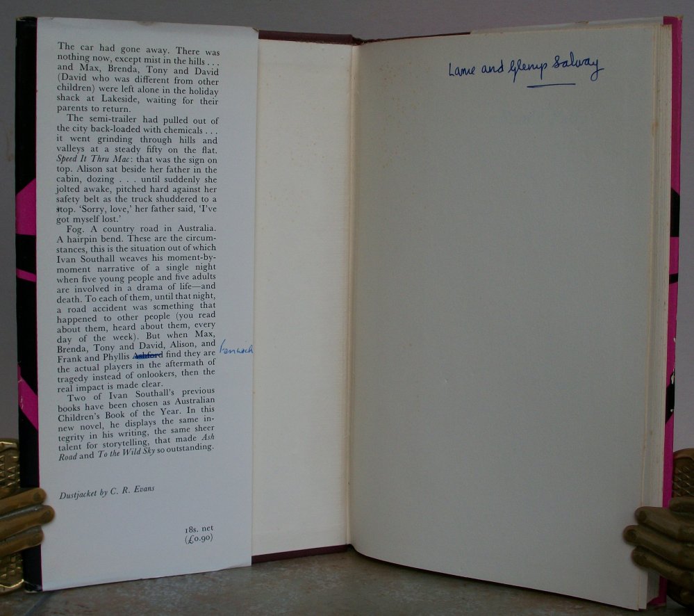 FINN'S FOLLY. by SOUTHALL, Ivan.: Fine Hardcover (1969) 1st Edition | Roger Middleton P.B.F.A.