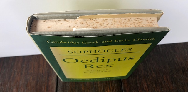 OEDIPUS REX Cambridge Greek and Latin Classics by Sophocles; R.D. Dawe ...