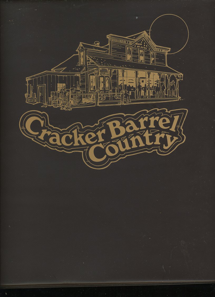 CRACKER BARREL COUNTRY by Miller, James L.: Fine Hardcover (1980) 1st ...