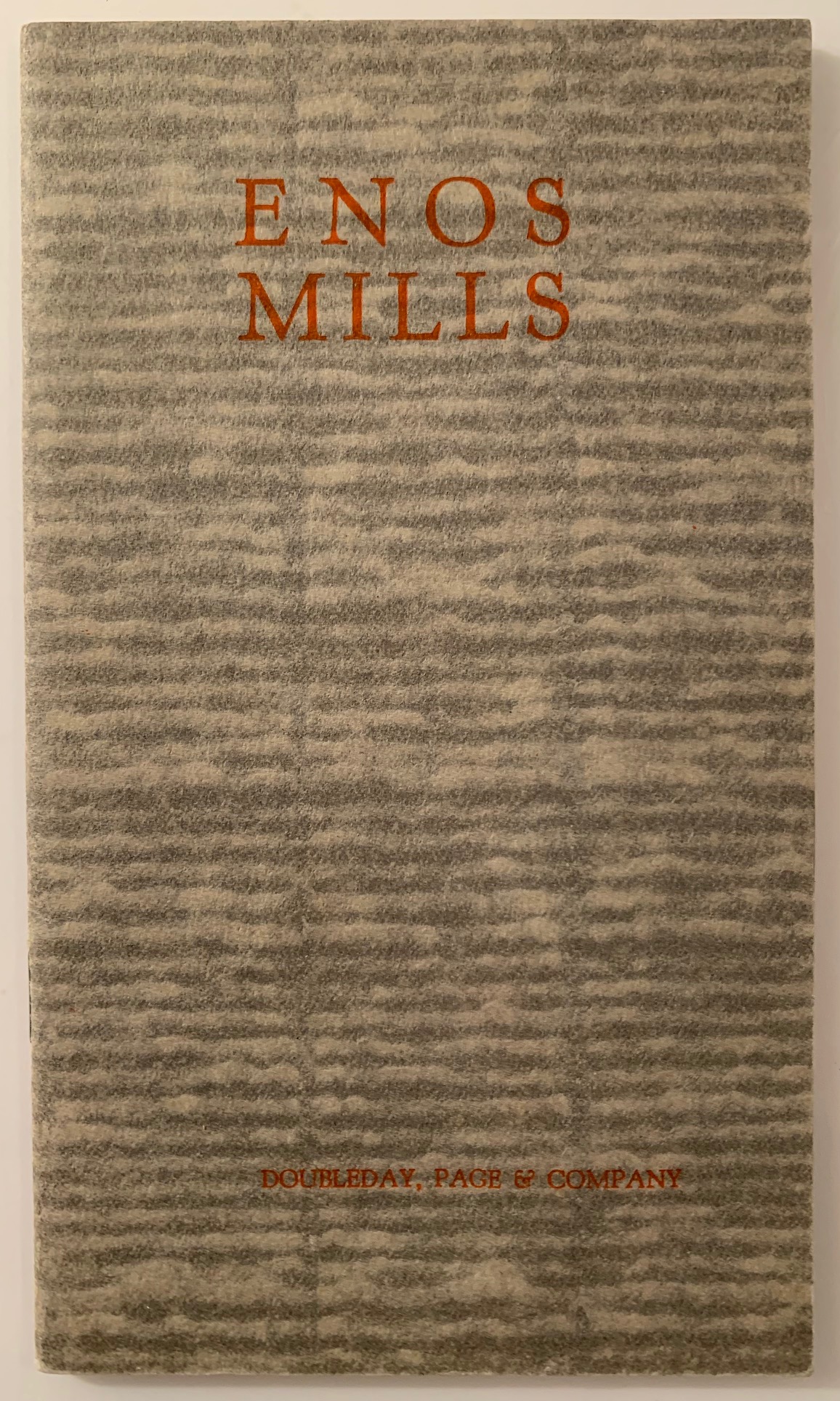 Enos Mills A Sketch, With Illustrations: (1926) Manuscript / Paper ...