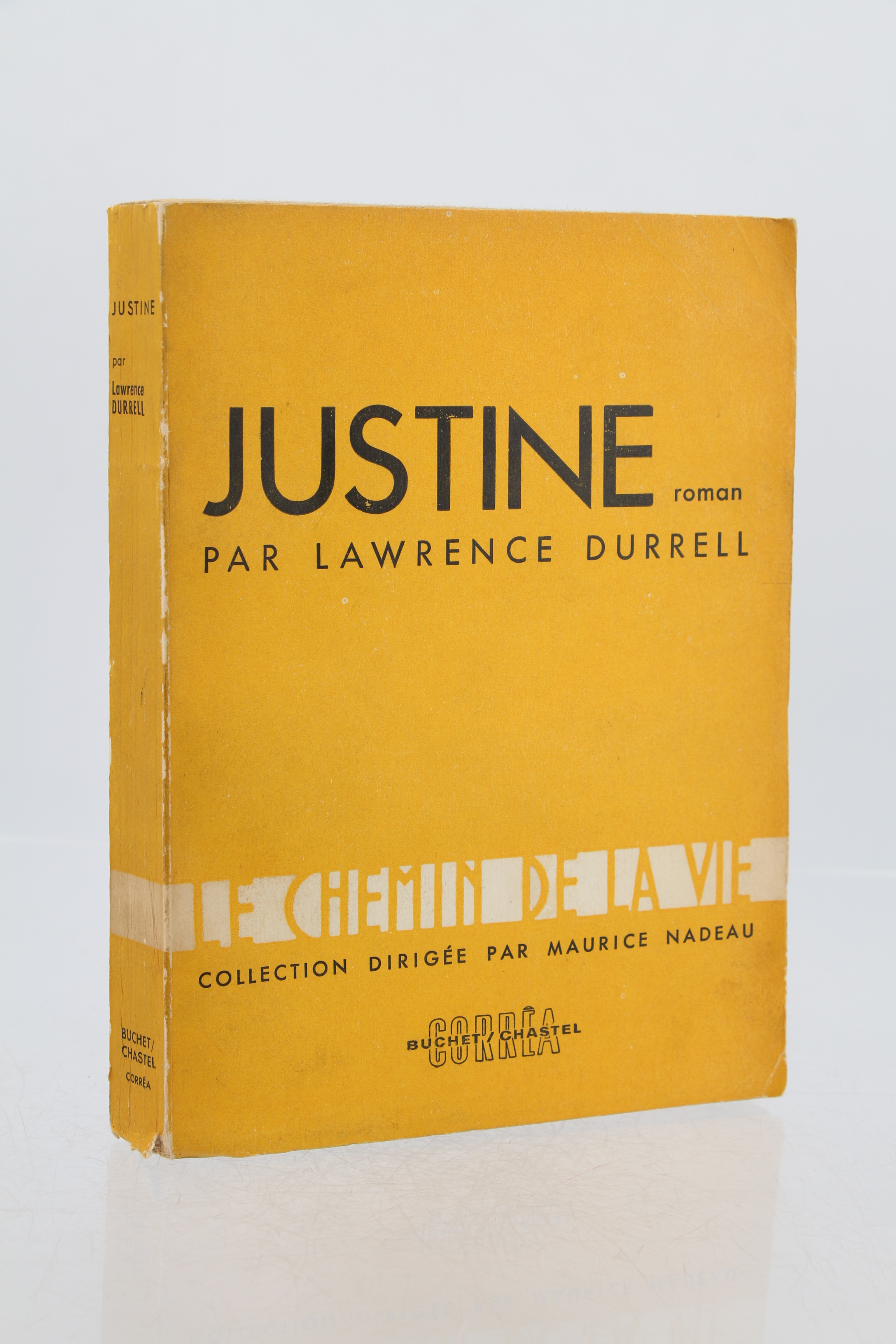 Justine by Lawrence DURRELL: couverture souple (1957) Signed by Author ...
