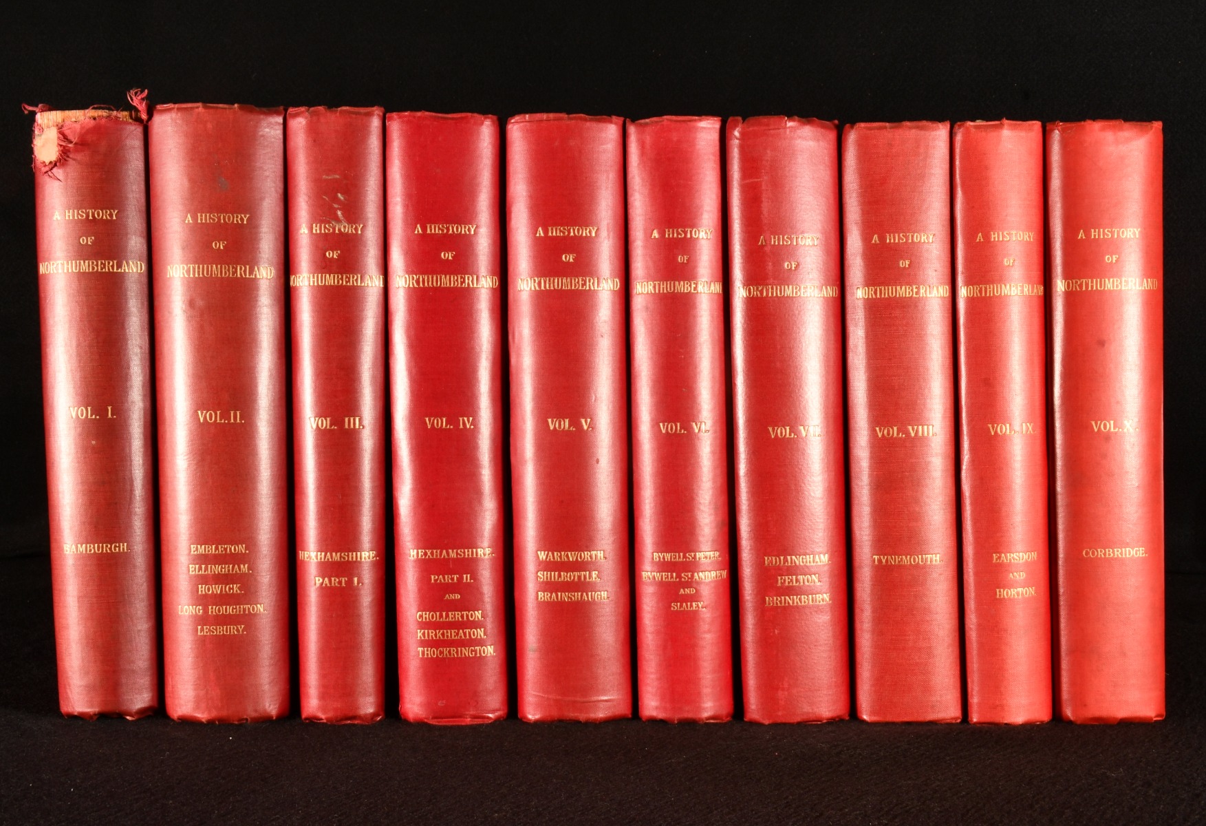 A History of Northumberland Vol I The Parish of Bamburgh with the ...