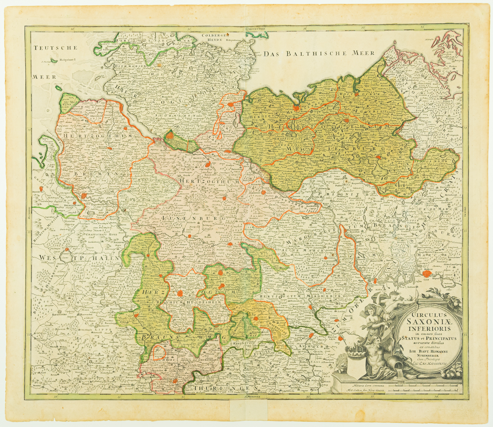 Circulus Saxoniae Inferioris in omnes suos Status et Principatus ...