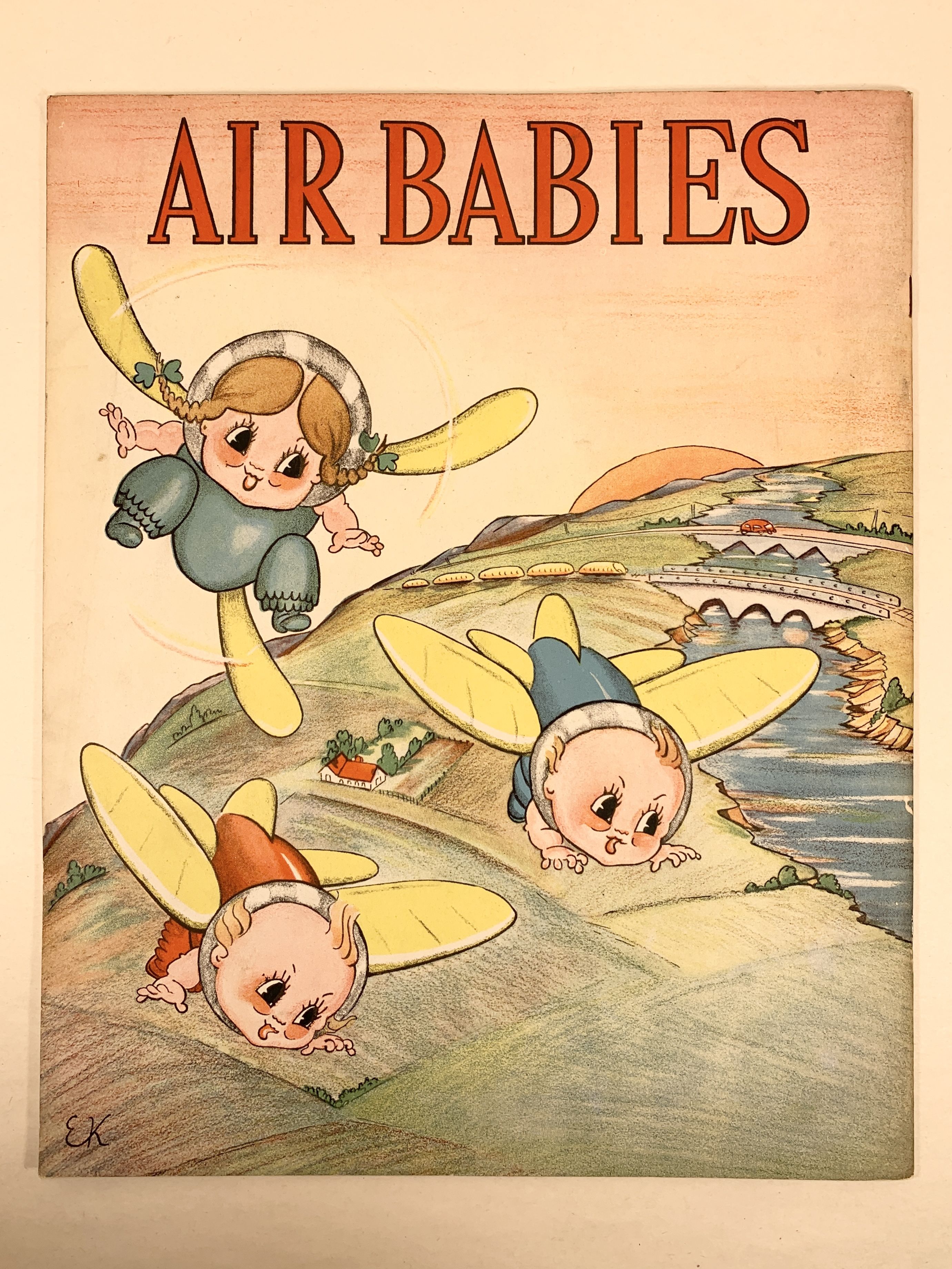 Air Babies by Kalep, Elvy: Fine Original wraps (1938) Second printing ...
