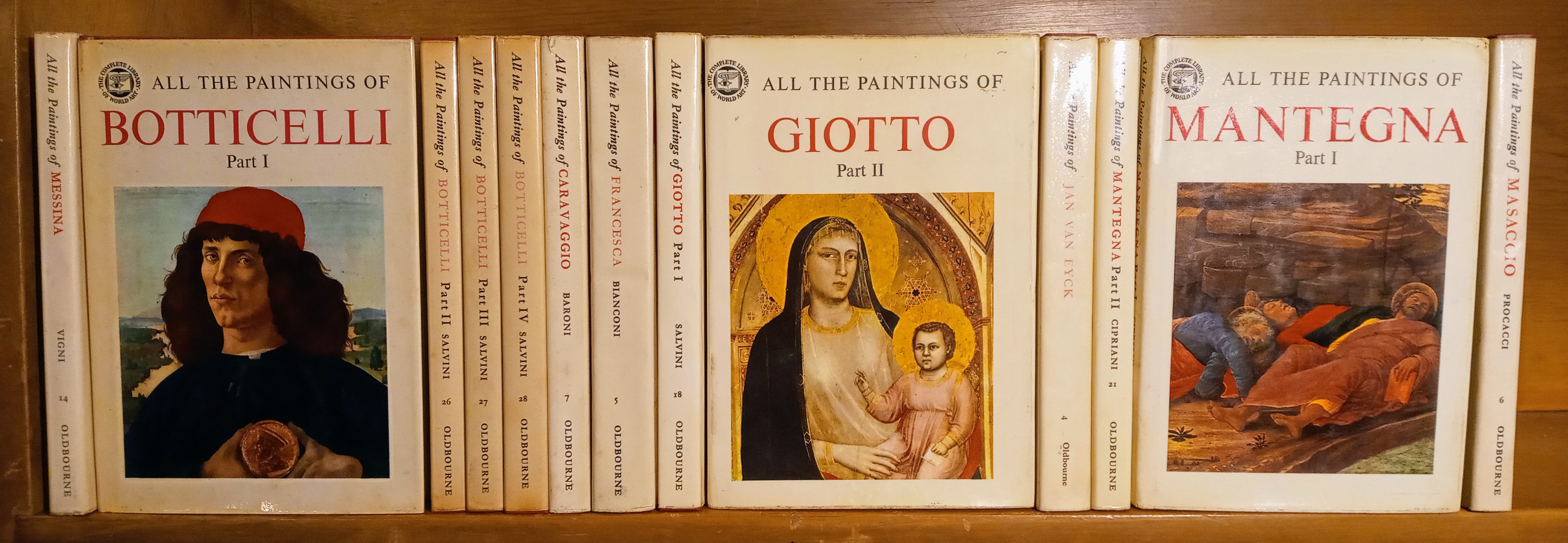 ALL THE PAINTINGS OF ANTONELLO DA MESSINA, PIETER BRUEGEL, BOTTICELLI ...