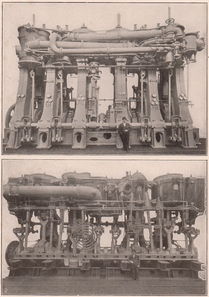 Types of Marine Engines : 1. Engines of The Russian Twin-Screw Steamer ...