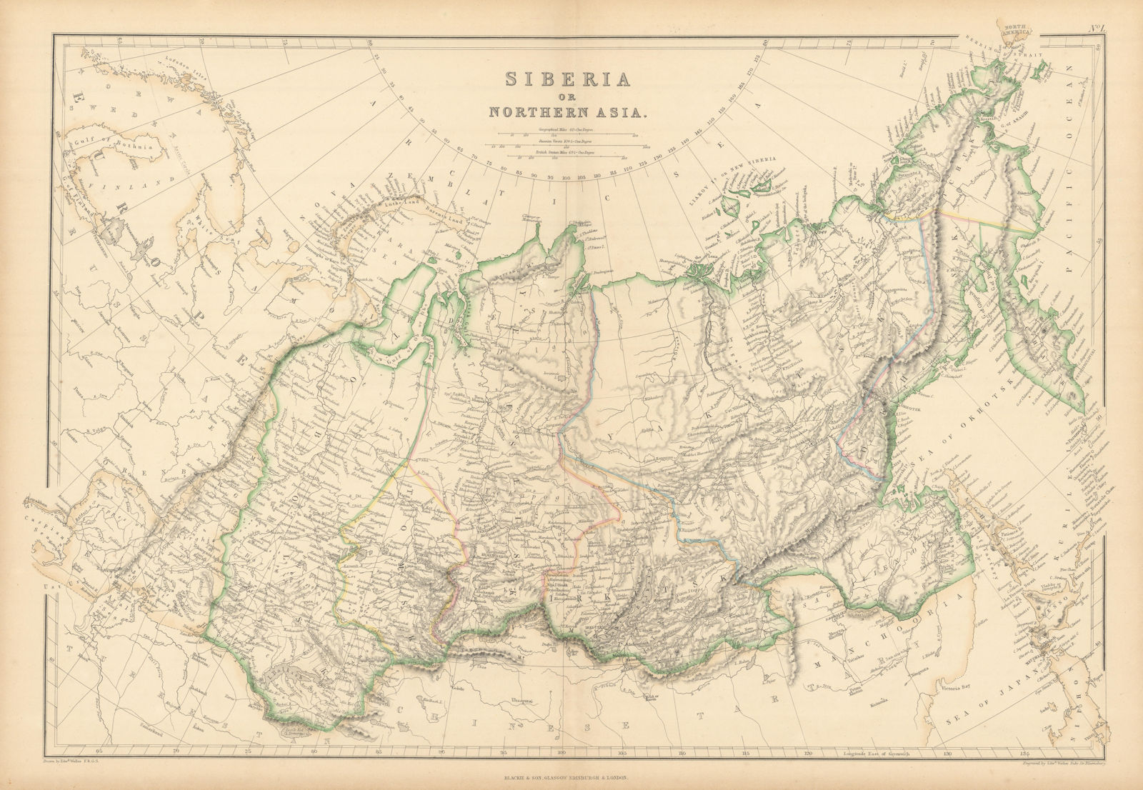 Siberian Map