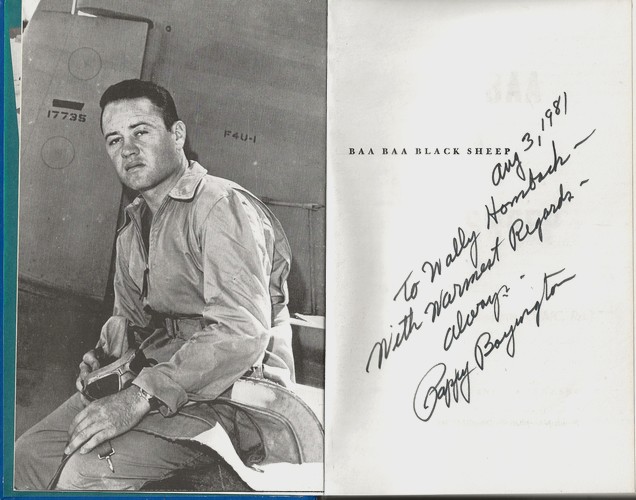 Baa Baa Black Sheep by " Pappy " Boyington - Colonel Gregory Boyington ...