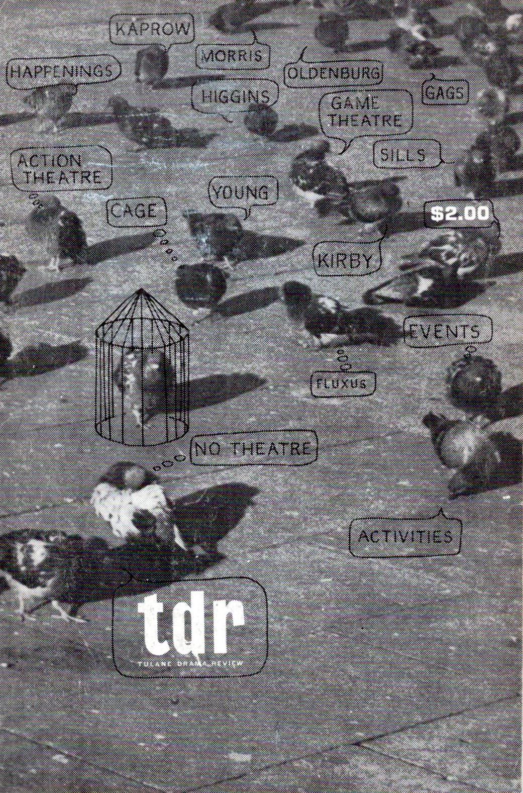 TDR. Tulane Drama Review. Vol. 10, n° 2, hiver 1965, spécial Fluxus et ...