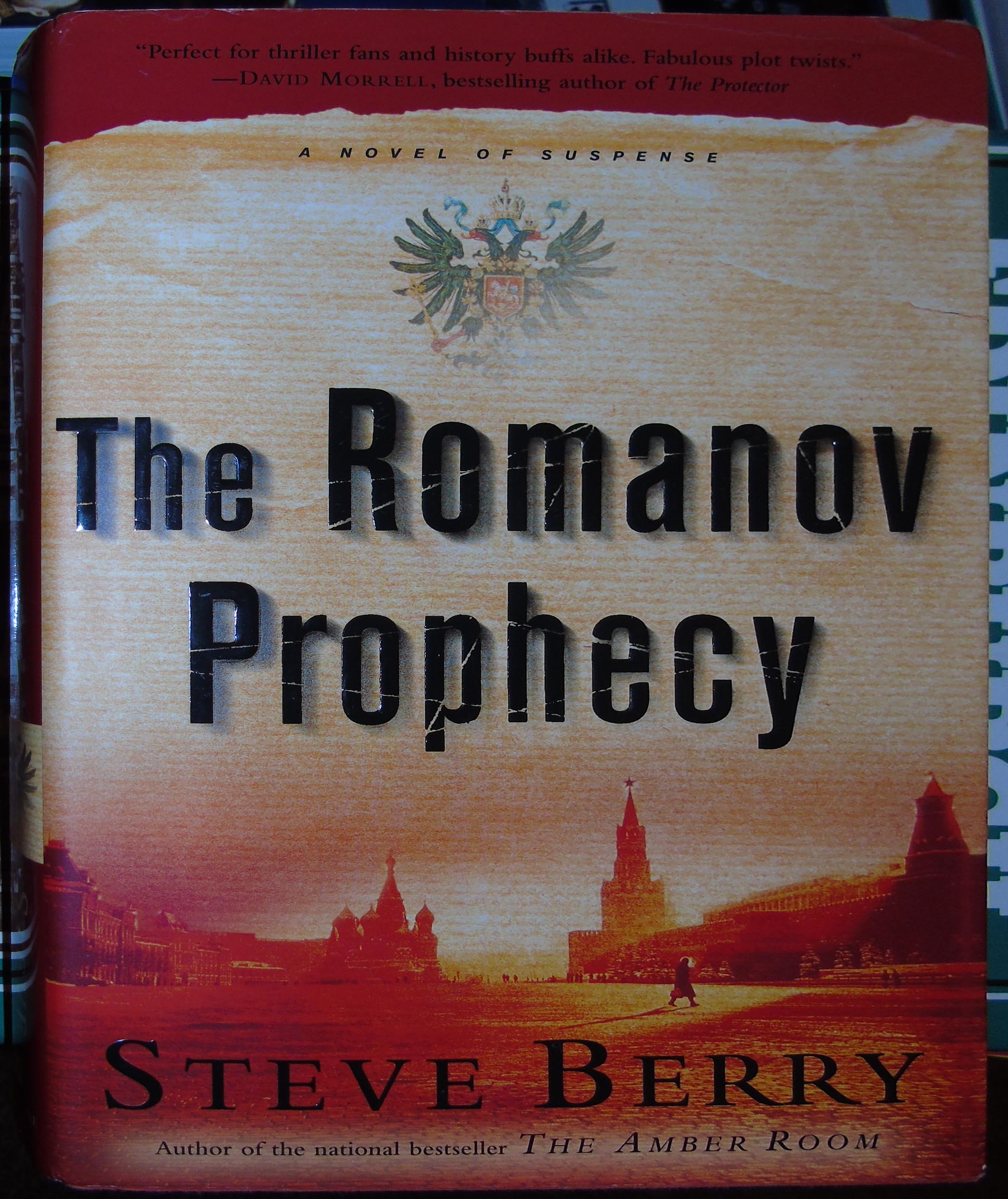 The Romanov Prophecy by Berry, Steve: Very Good Hardcover (2004) 1st ...
